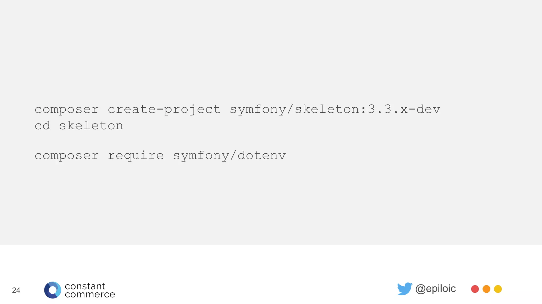 Symfony Nano Framework | PPT