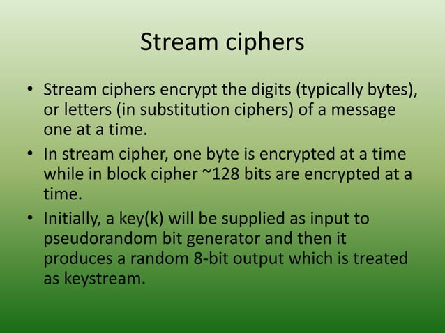 Symmetric Key Algorithm Ppt