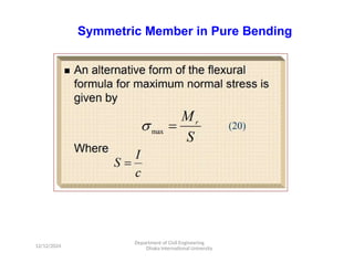 Symmetrical and unsymmetrical bending.pptx