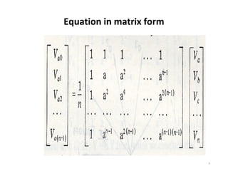 Symmetrical component method for 3 phase power representation | PPT