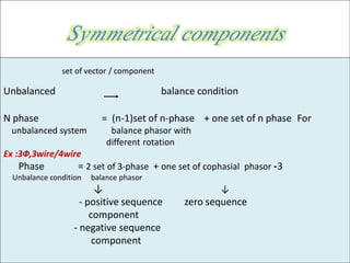 Symmetrical components | PDF