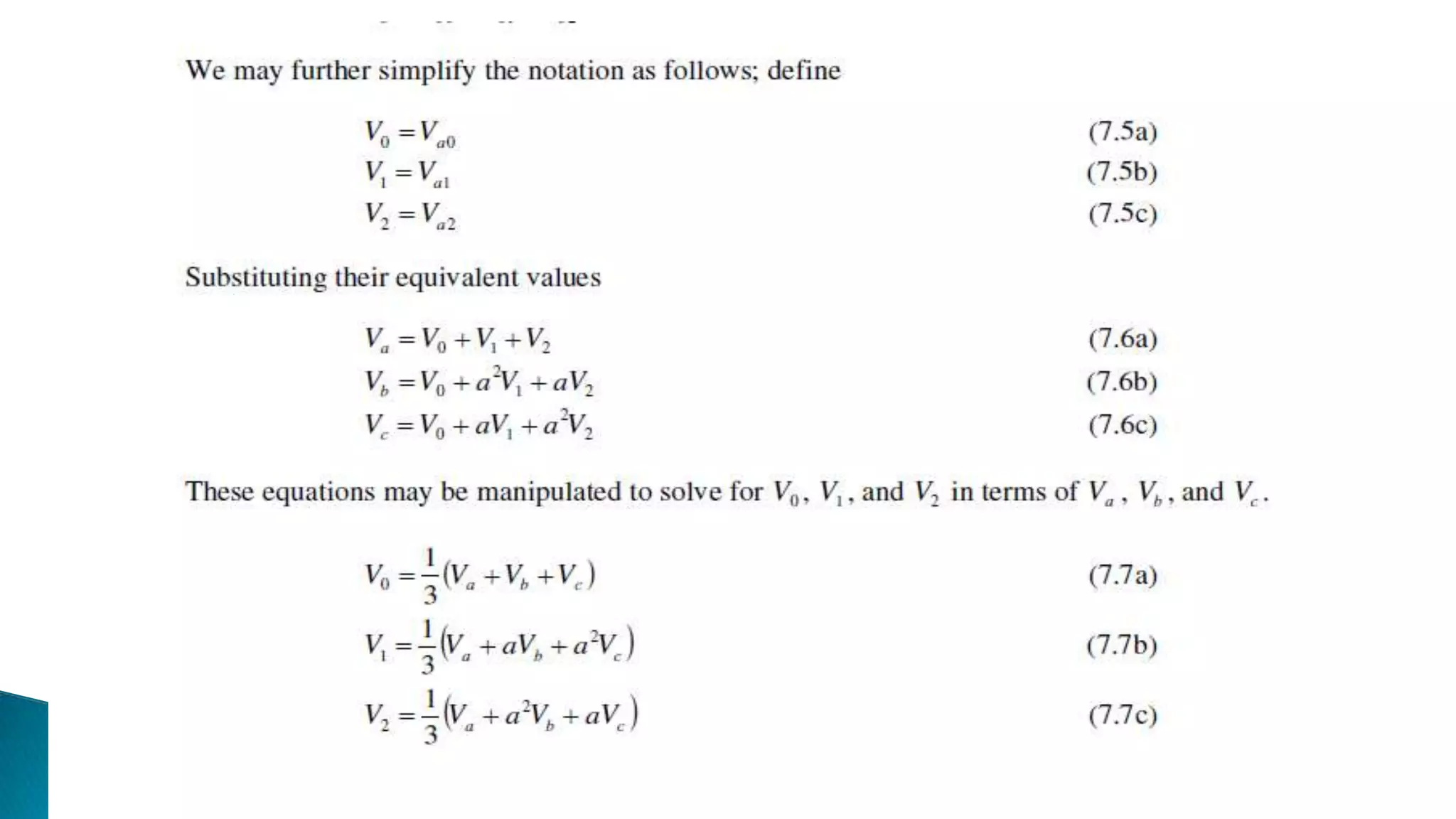 Symmetrical components...... | PPTX