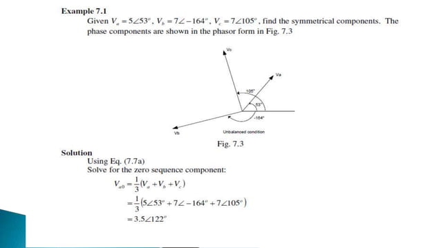 Symmetrical components...... | PPTX