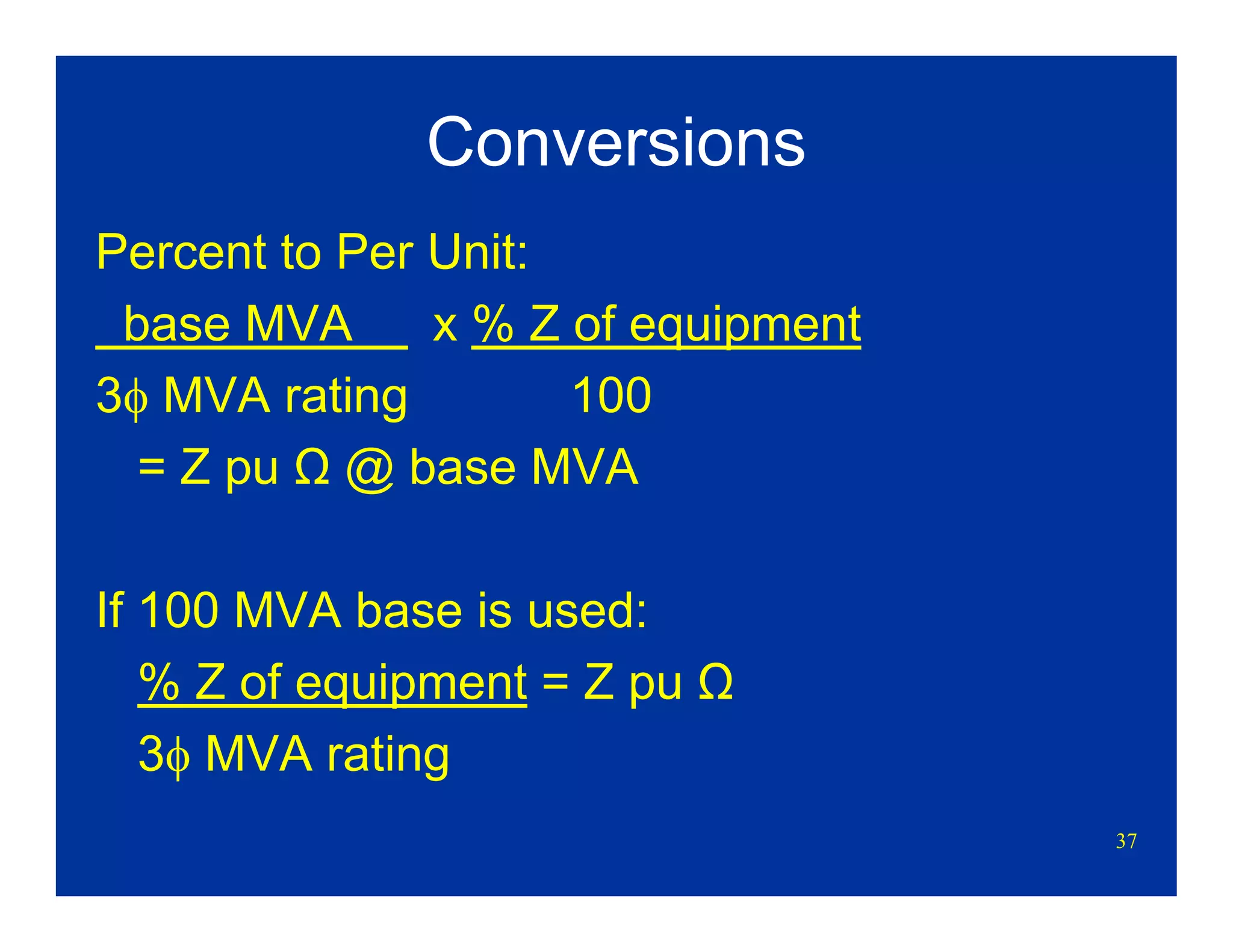 Symmetrical Components Fault Calculations | PDF