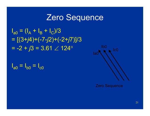 Symmetrical Components Fault Calculations | PDF