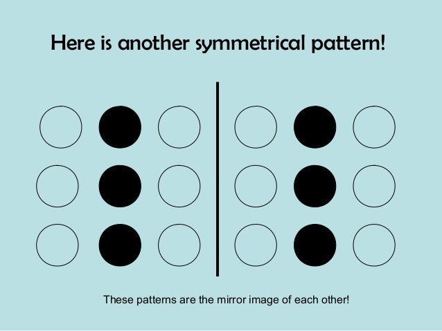 Symmetrical patterns