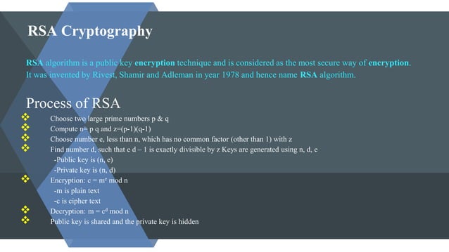 Symmetric And Asymmetric Key Cryptography Pptx Information And Network Security Computing