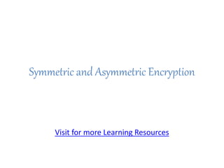 Symmetric and Asymmetric Encryption.ppt