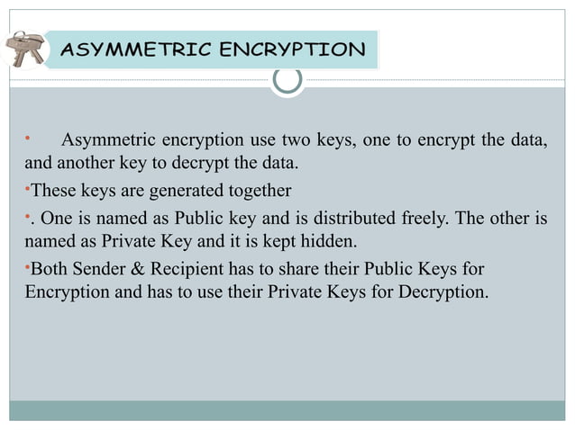 DIS- Symmetric and Asymmetric Encryption.ppt
