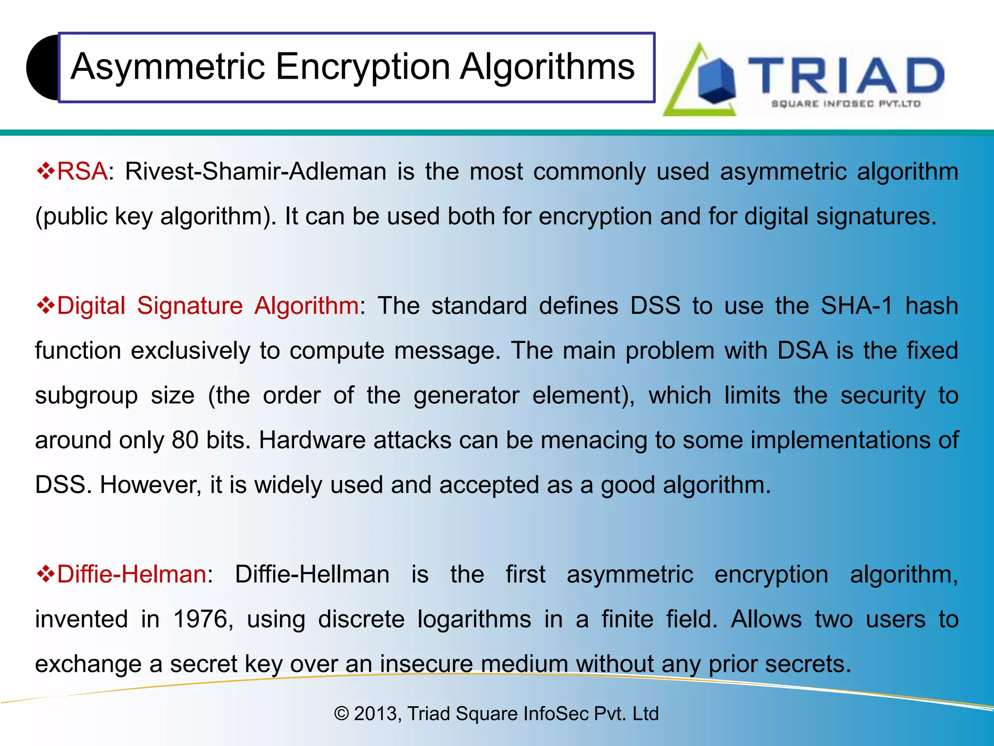 Symmetric and asymmetric key | PPTX | Computing | Technology & Computing