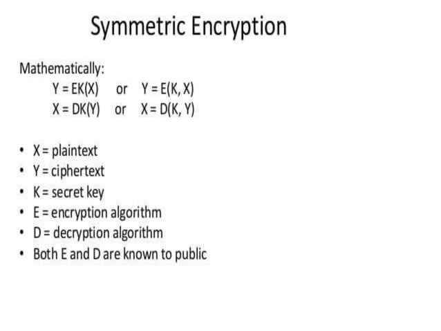 Symmetric Cipher Model Pptx