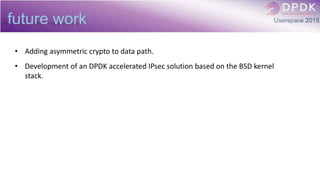 Symmetric Crypto for DPDK - Declan Doherty | PPT