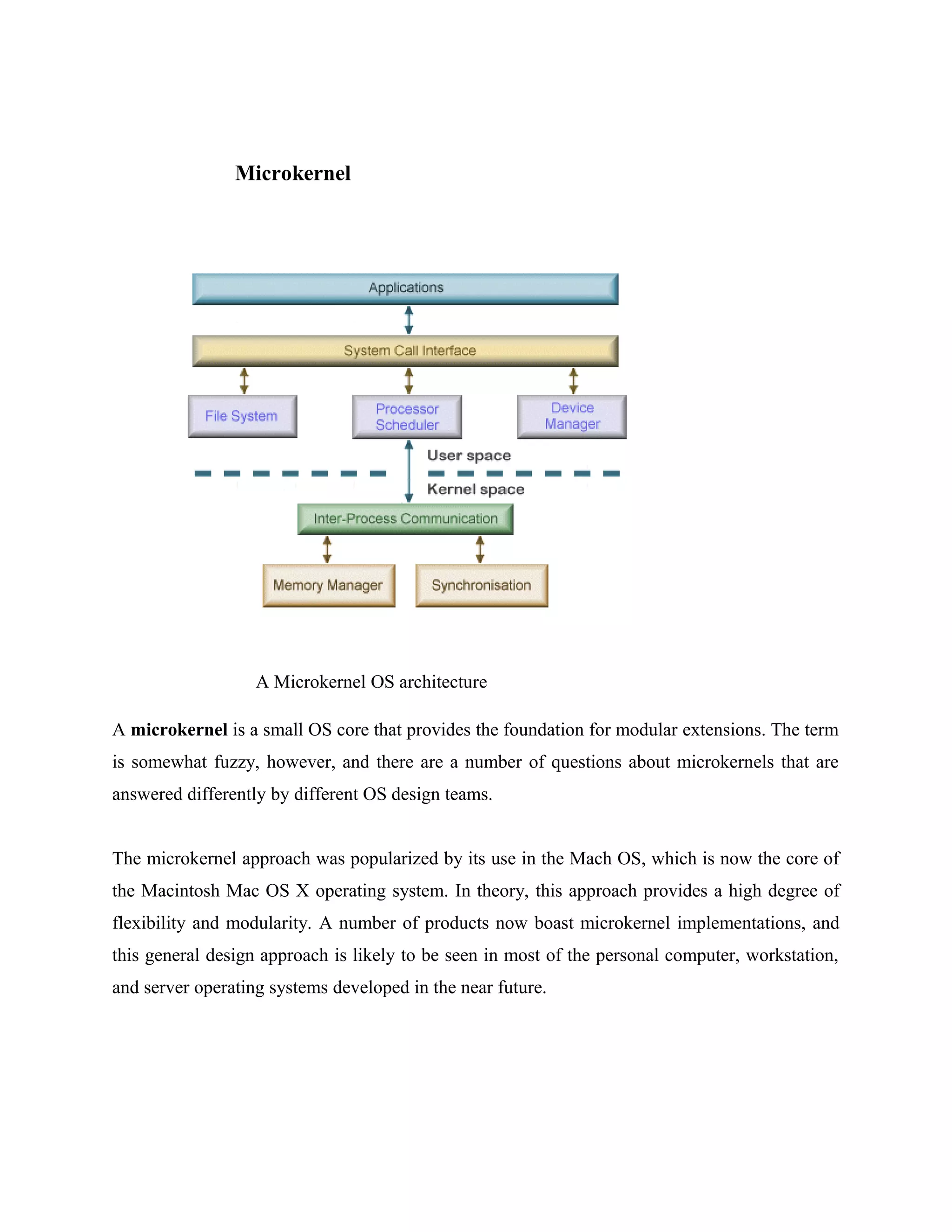 Symmetric Multiprocessing And Microkernel Doc