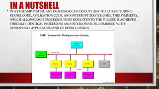 Symmetric multiprocessing (smp) | PPTX