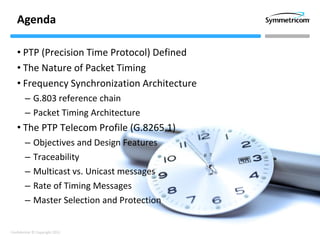 Symmetricom Telecom Profile_Webinar | PDF