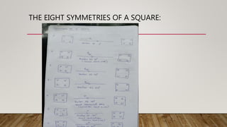 Symmetries of a square ppt | PPT