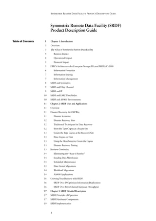 Symmetrix remote-data-facility | PDF
