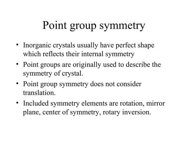 Symmetry | PPT