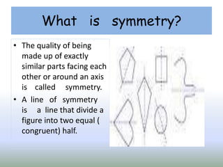 Symmetry in mathematics | PPT