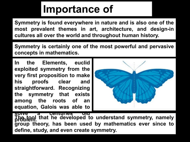 Symmetry | PPTX | Physics | Science
