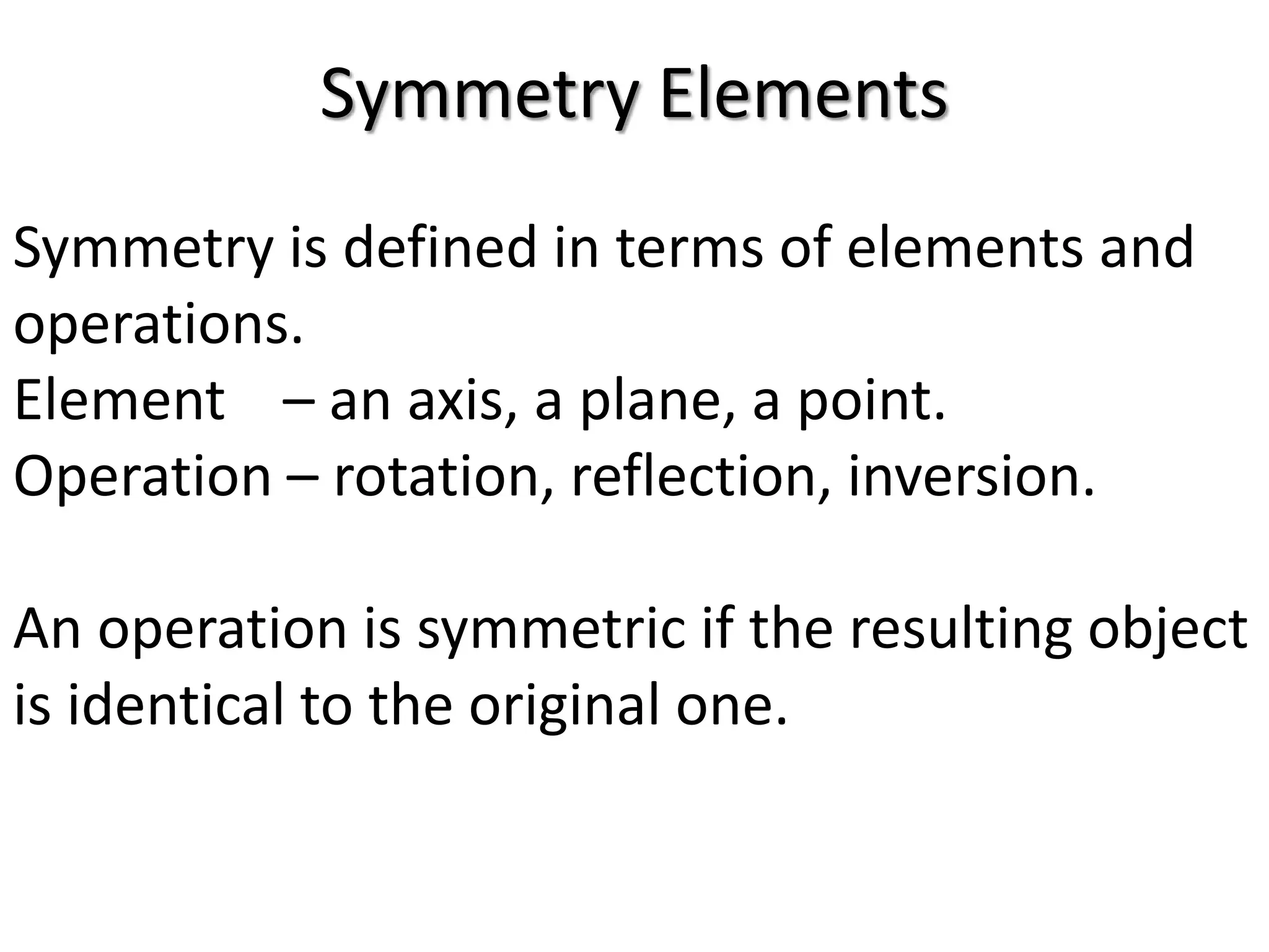 symmetry in solid state physics rotation | PPTX