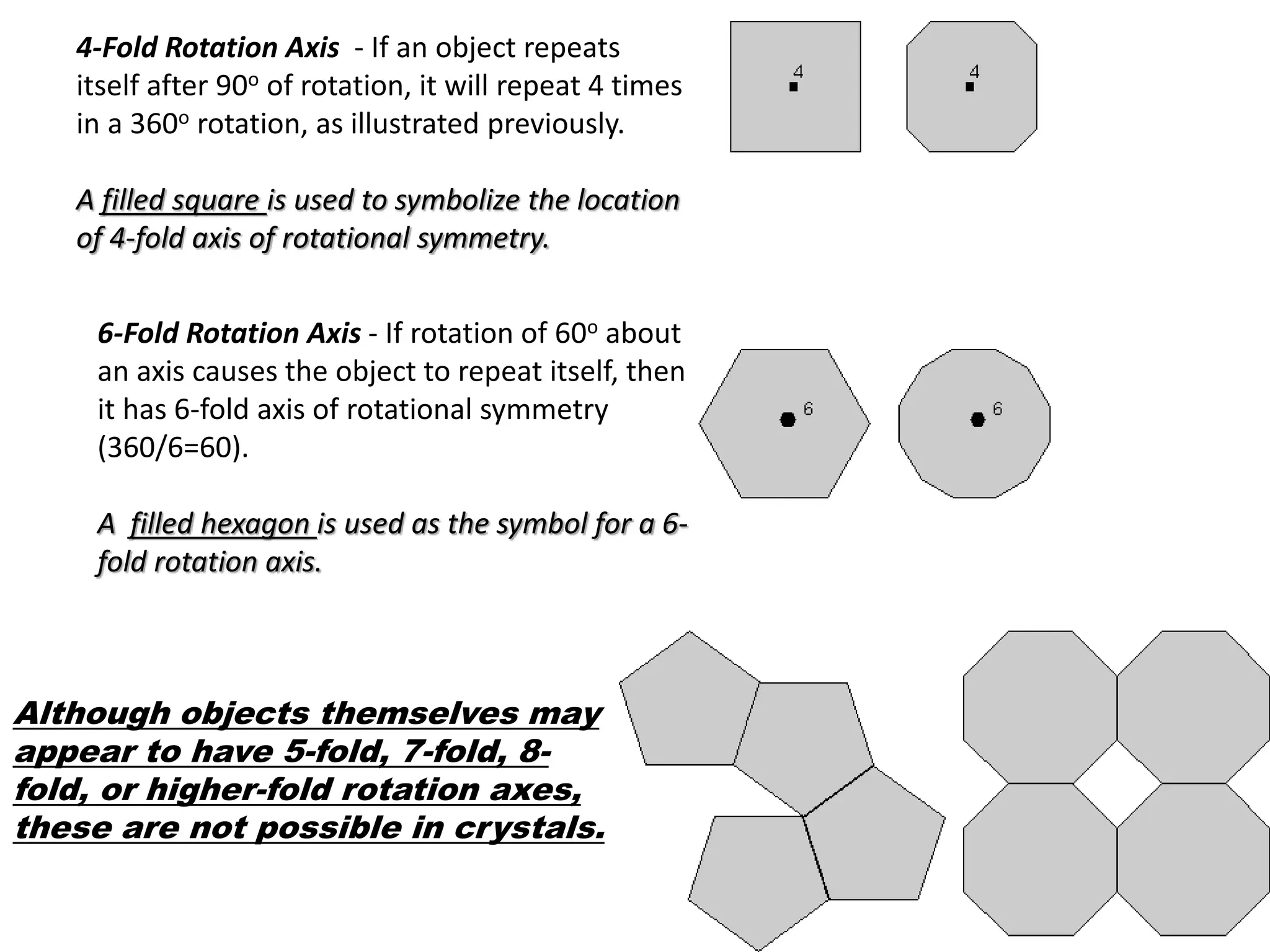 symmetry in solid state physics rotation | PPTX