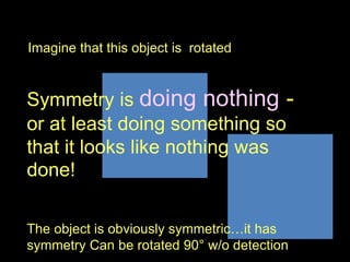 symmetry in solid state physics rotation | PPTX