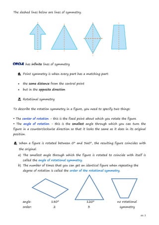 Symmetry 1 | PDF