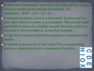 symmetry | PPT