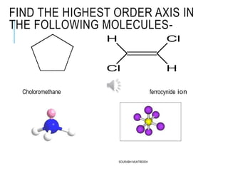 Symmetry Elements and Operations ppt | PPTX