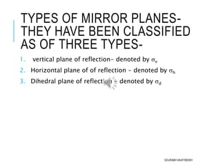 Symmetry Elements and Operations ppt | PPTX