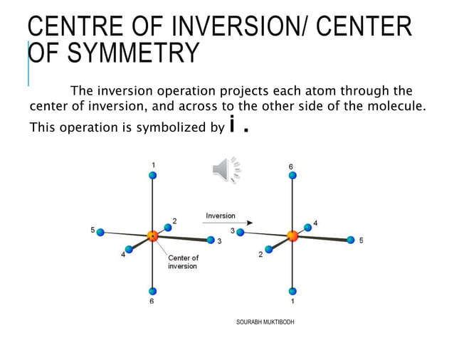 Symmetry Elements and Operations ppt | PPTX | Chemistry | Science