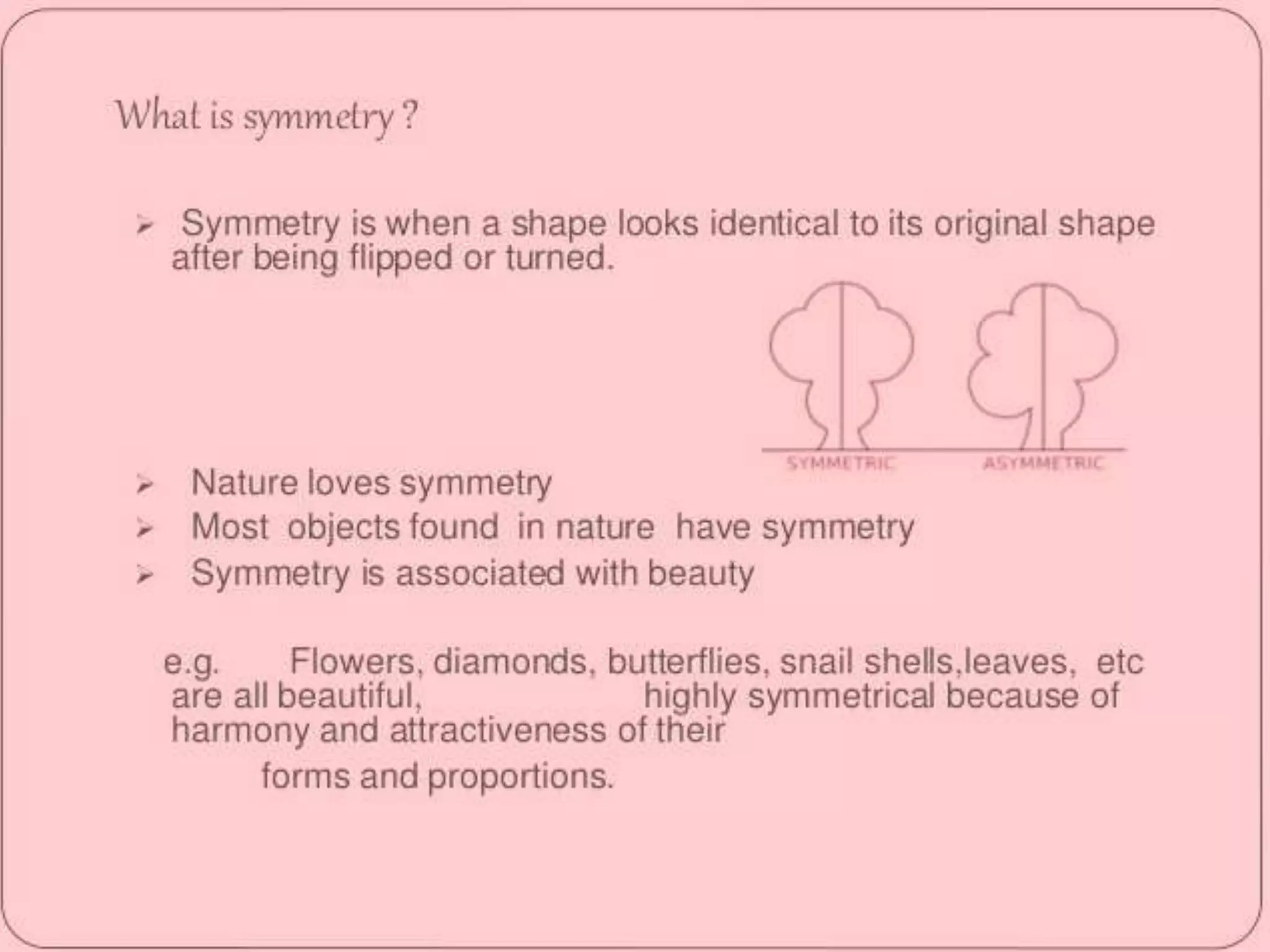 Symmetry and group theory | PPTX