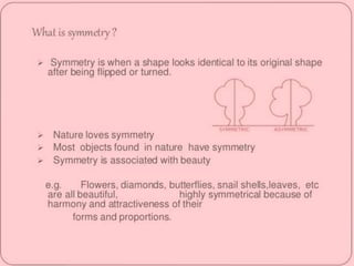 Symmetry and group theory | PPTX