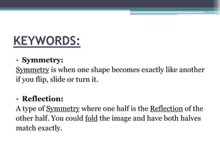 Symmetry and Reflections | PPTX