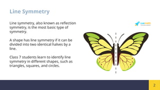 Symmetry Reflective and rotational grade 7 | PPTX