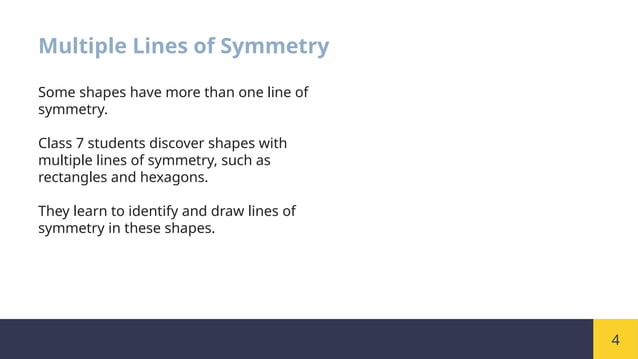 Symmetry Reflective and rotational grade 7 | PPTX