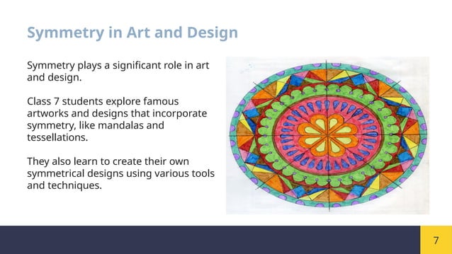 Symmetry Reflective and rotational grade 7 | PPTX