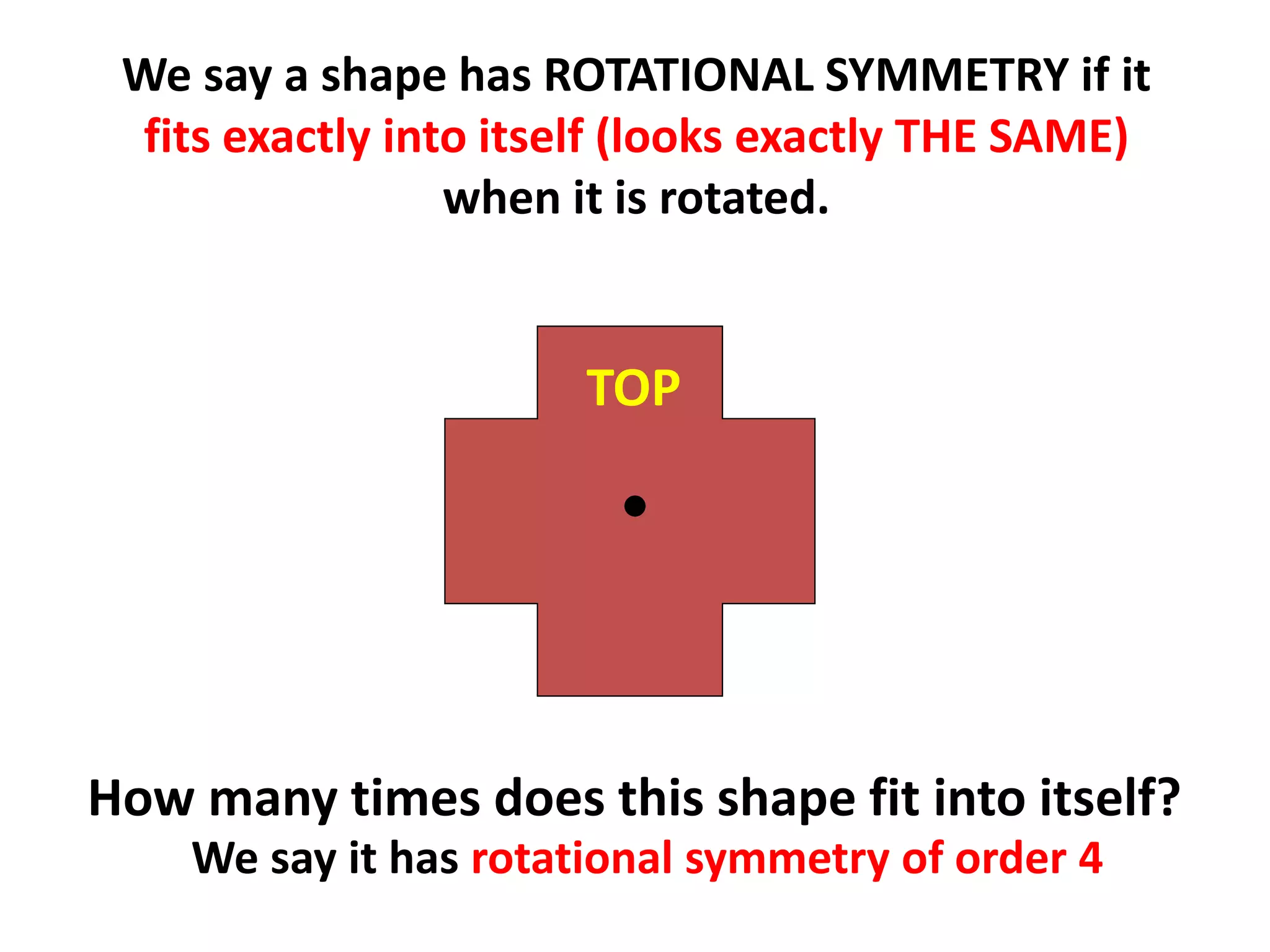Symmetry: Lines, Reflection, Rotation | PPTX