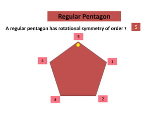 Pentagon Rotational Symmetry