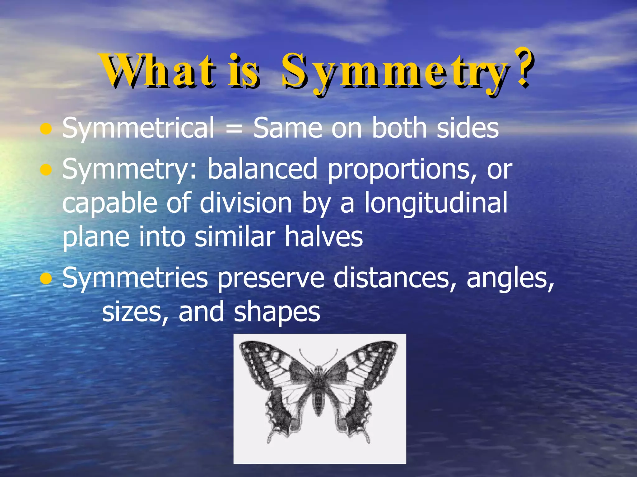 Symmetry In Math | PPT