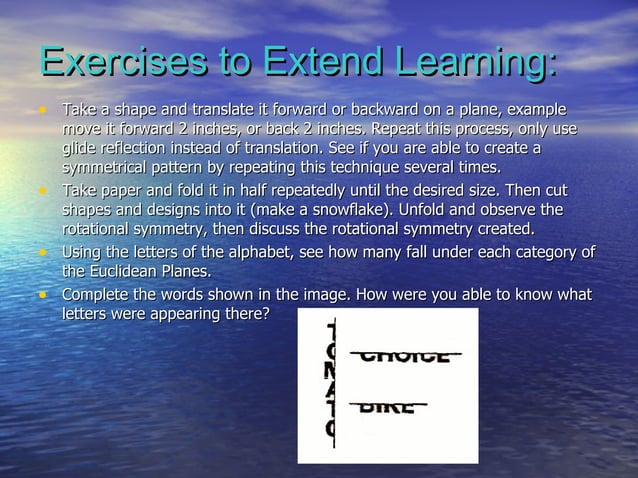 Symmetry In Math | PPT | Geography | Science