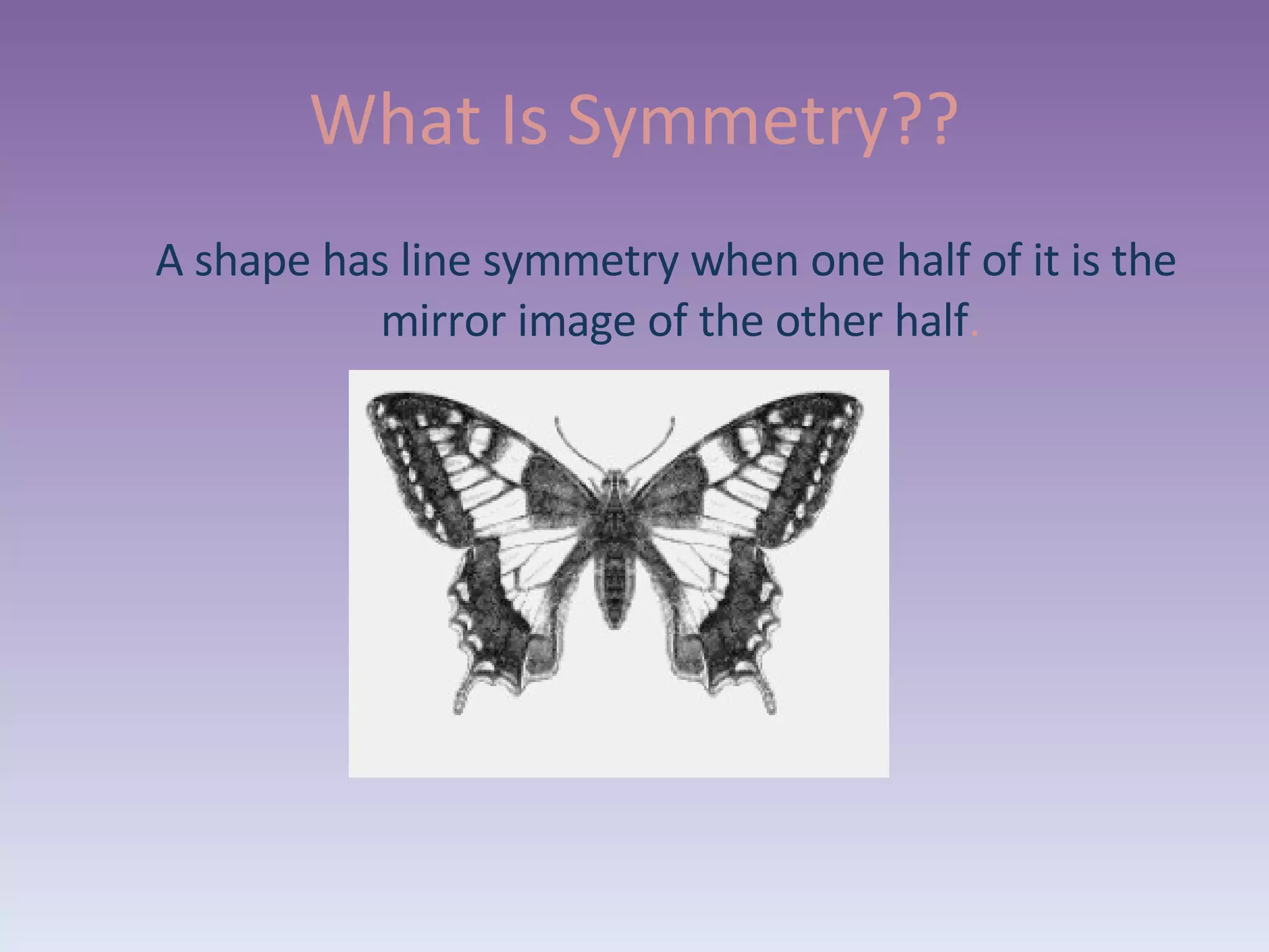 Symmetry PowerPoint | PPT