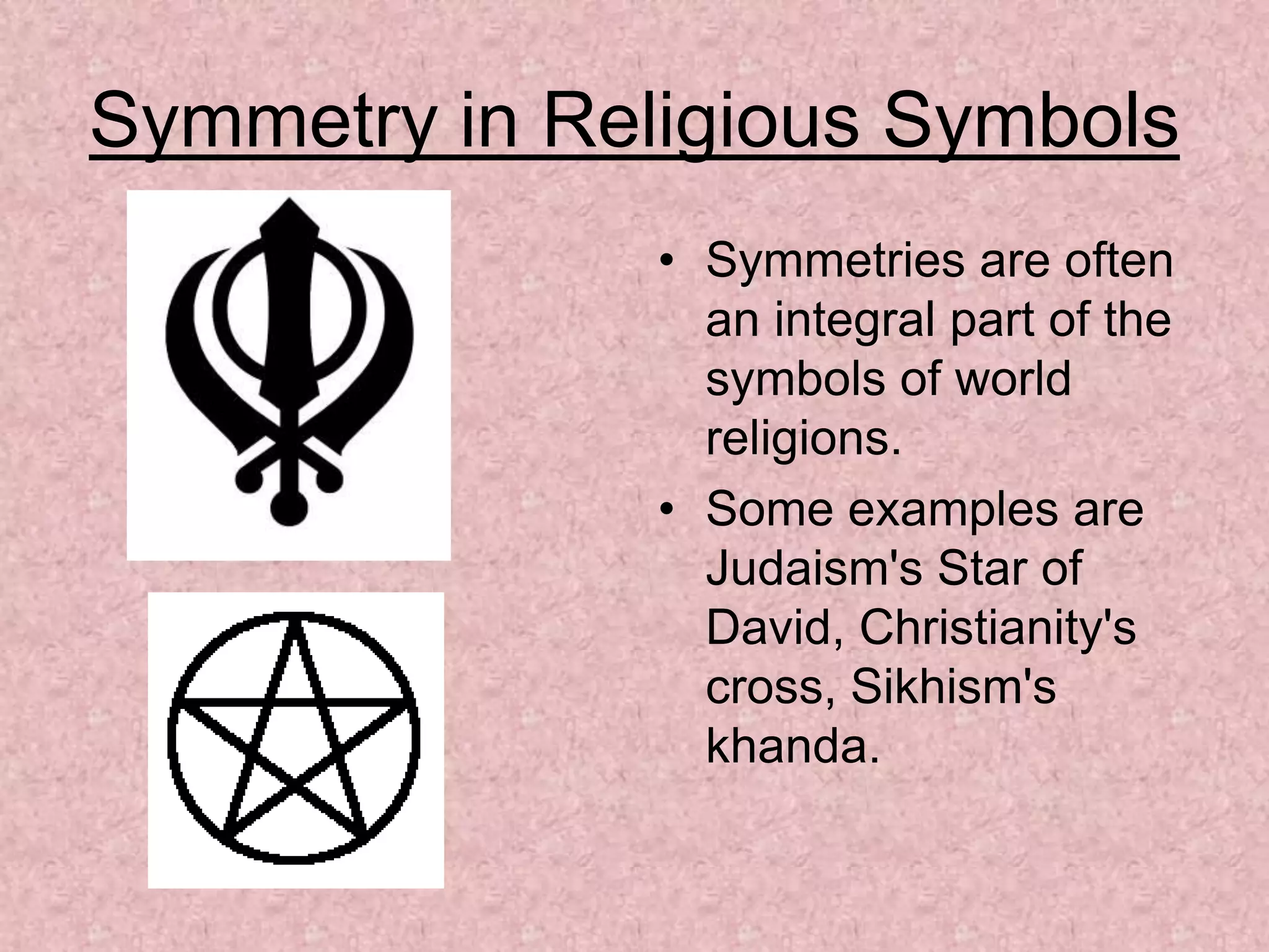 Symmetry Presentation By Manali | PPT