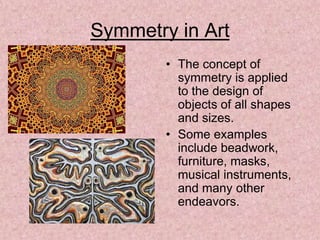 Symmetry Presentation By Manali | PPT