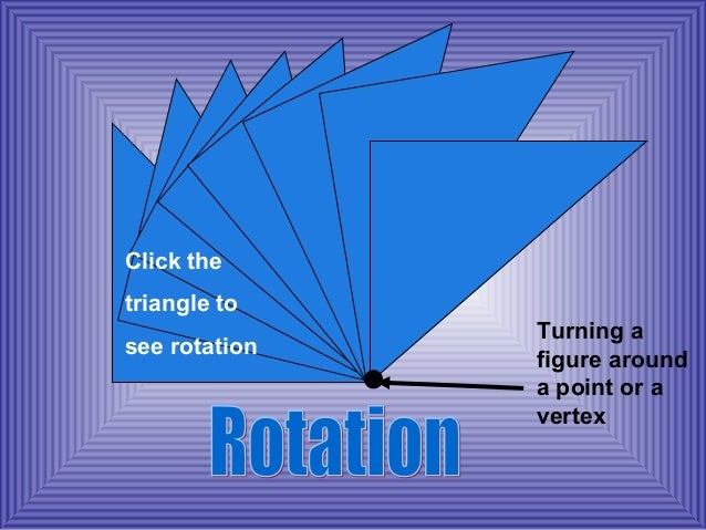 Symmetry, rotation, translation, reflection