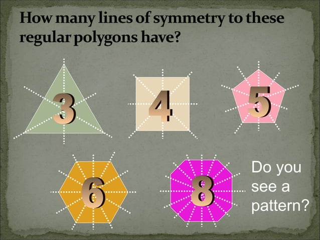 Symmetry, rotation, translation, reflection | PPT