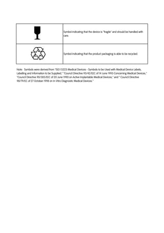 Symbols Commonly Used in Medical Device Packaging and Labeling | PDF