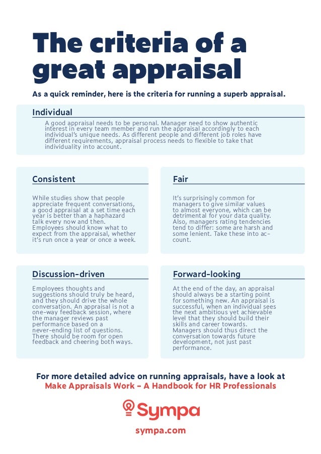 Sympa | Appraisal Template | PDF