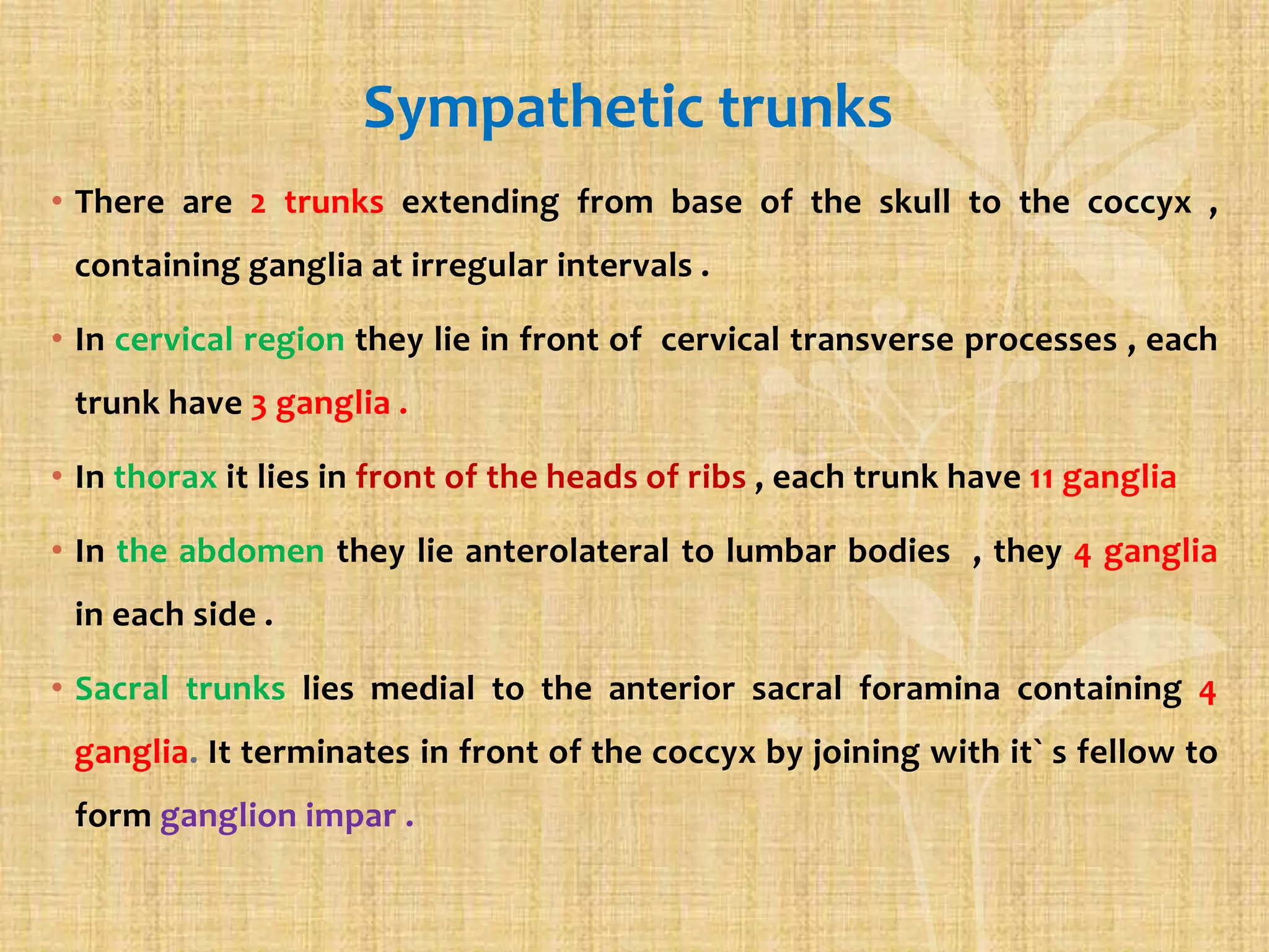 Sympathectomy | PPTX